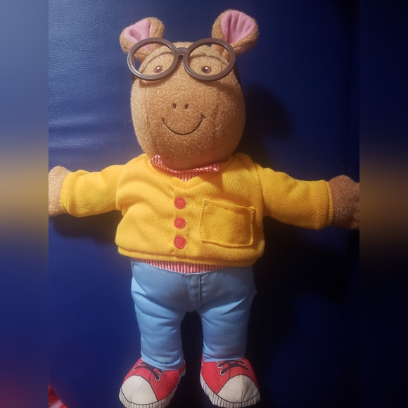 Playskool | Toys | Vintage Playskool Pbs Arthur Stuffed Plush Talking ...